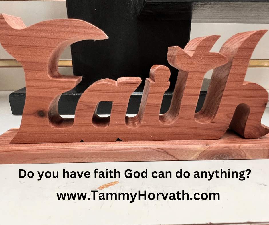 Do You Have Faith God Can Do Anything? - Tammy Horvath